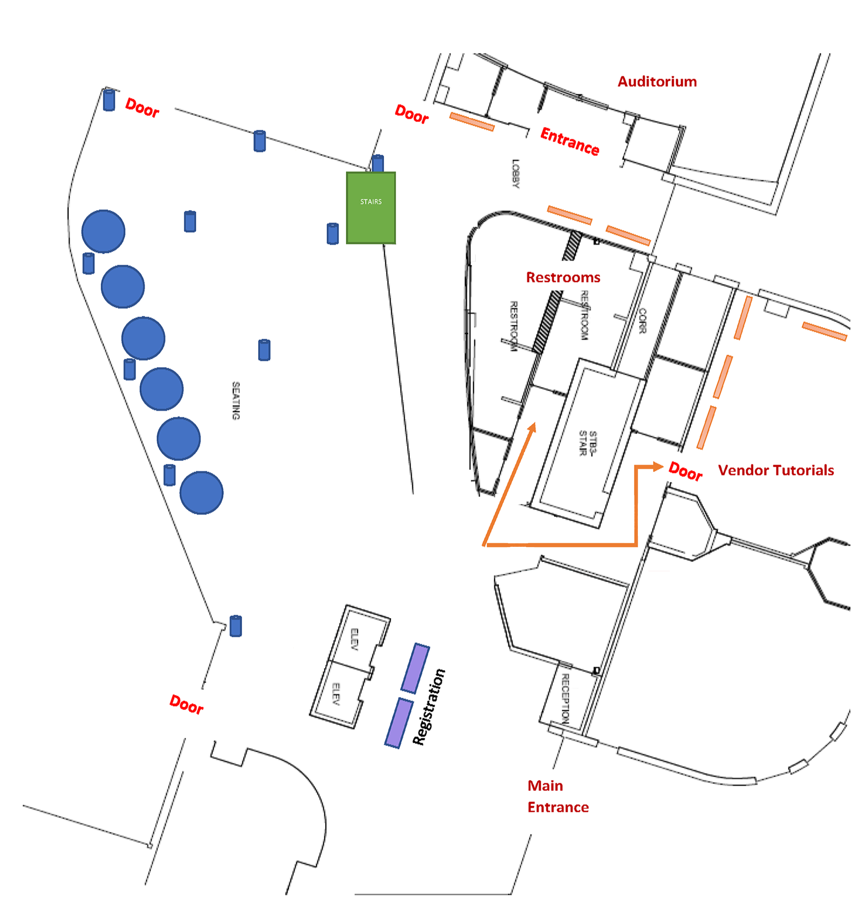 Building Biology in 3D Symposium Exhibitor Floor Plan