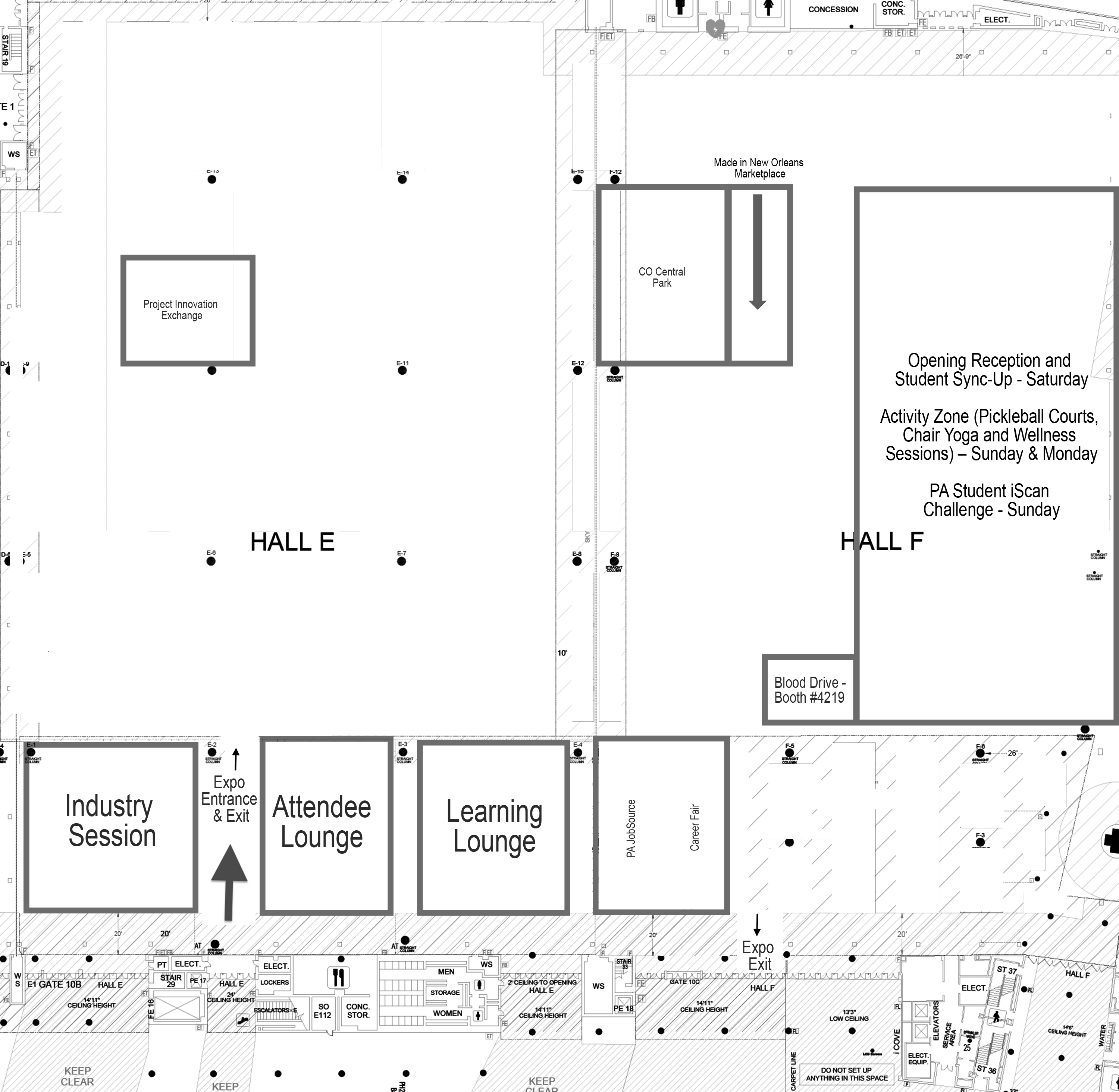 AAPA 2026 Annual Conference Exhibitor Floor Plan