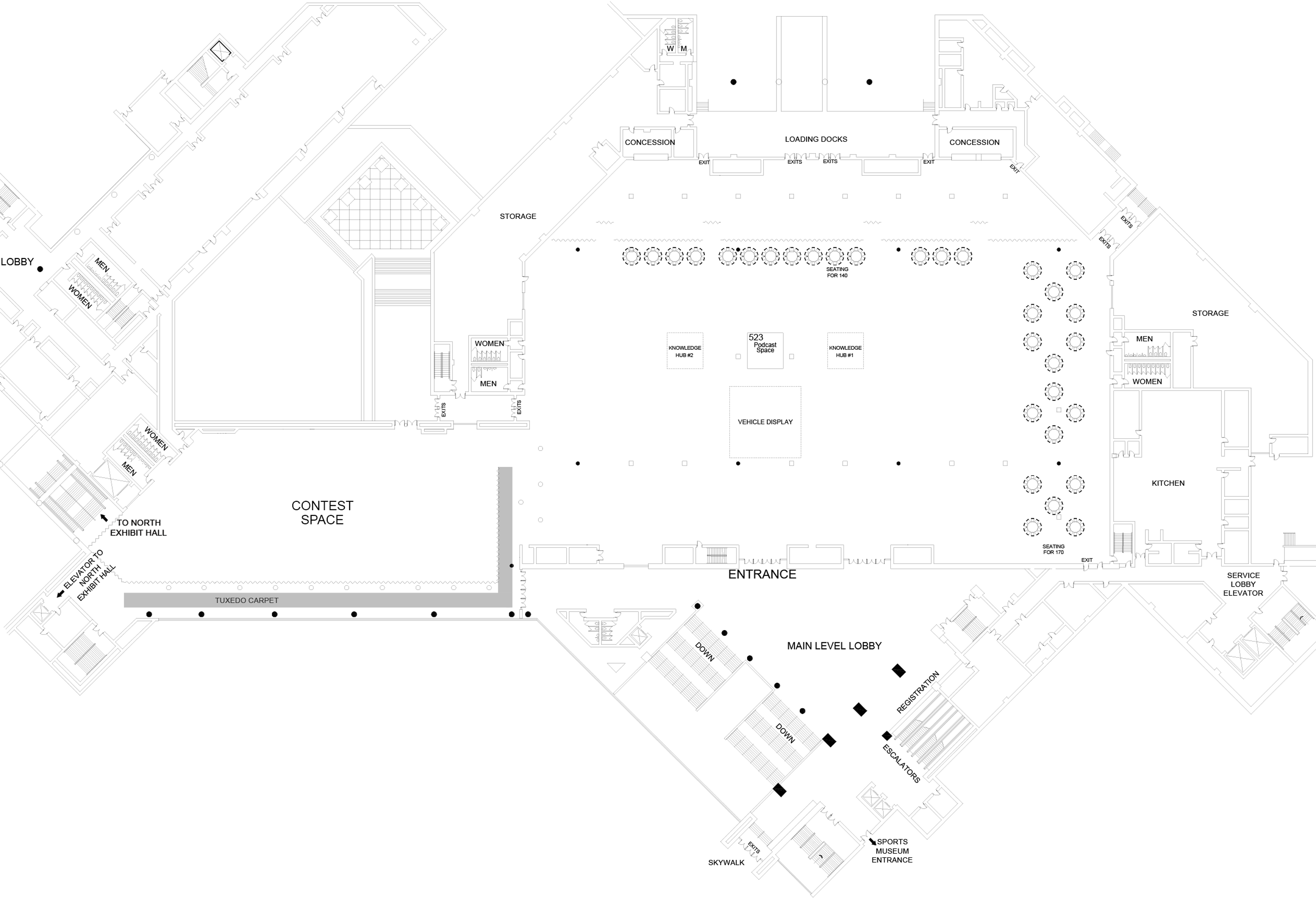 PHCC CONNECT 2024 Exhibitor Floor Plan