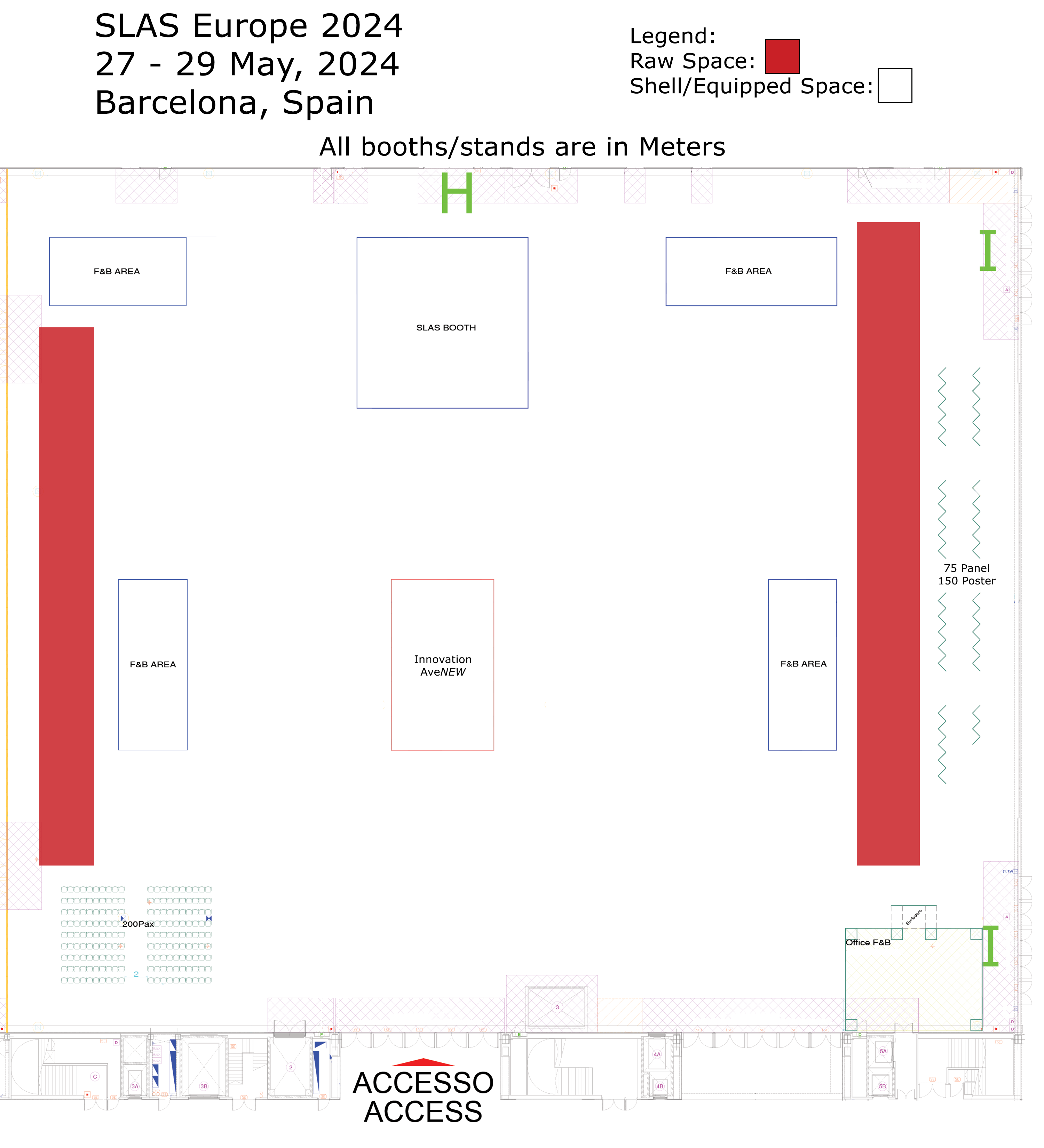 SLAS Europe 2024 Conference & Exhibition Exhibitor Floor Plan