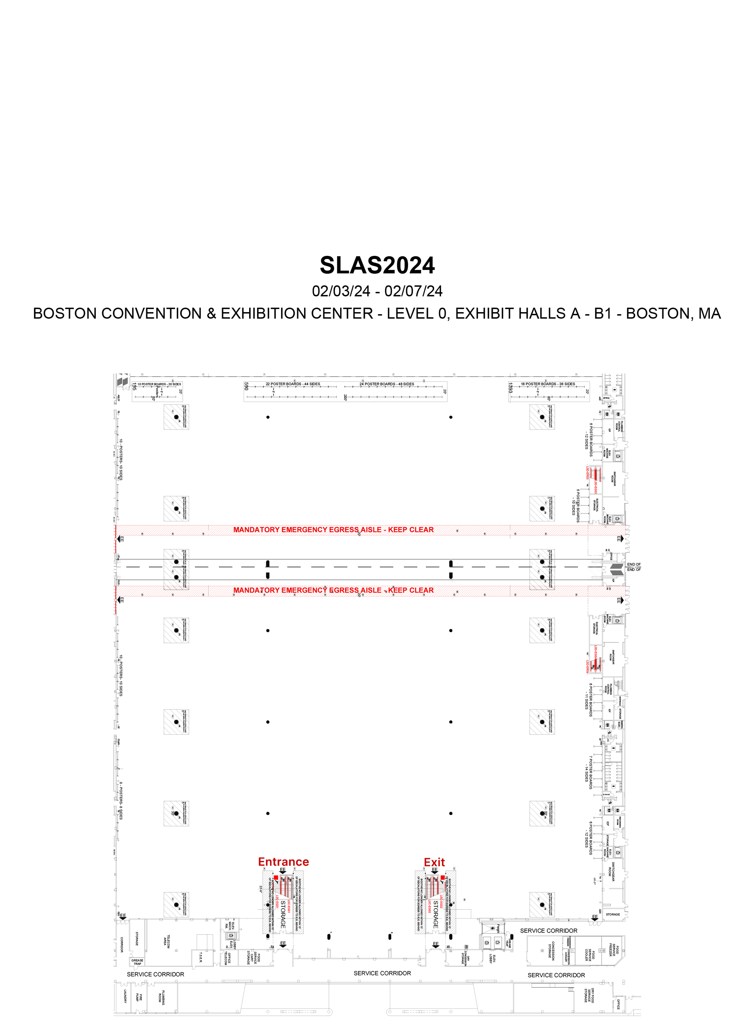 SLAS2024 Exhibitor Floor Plan