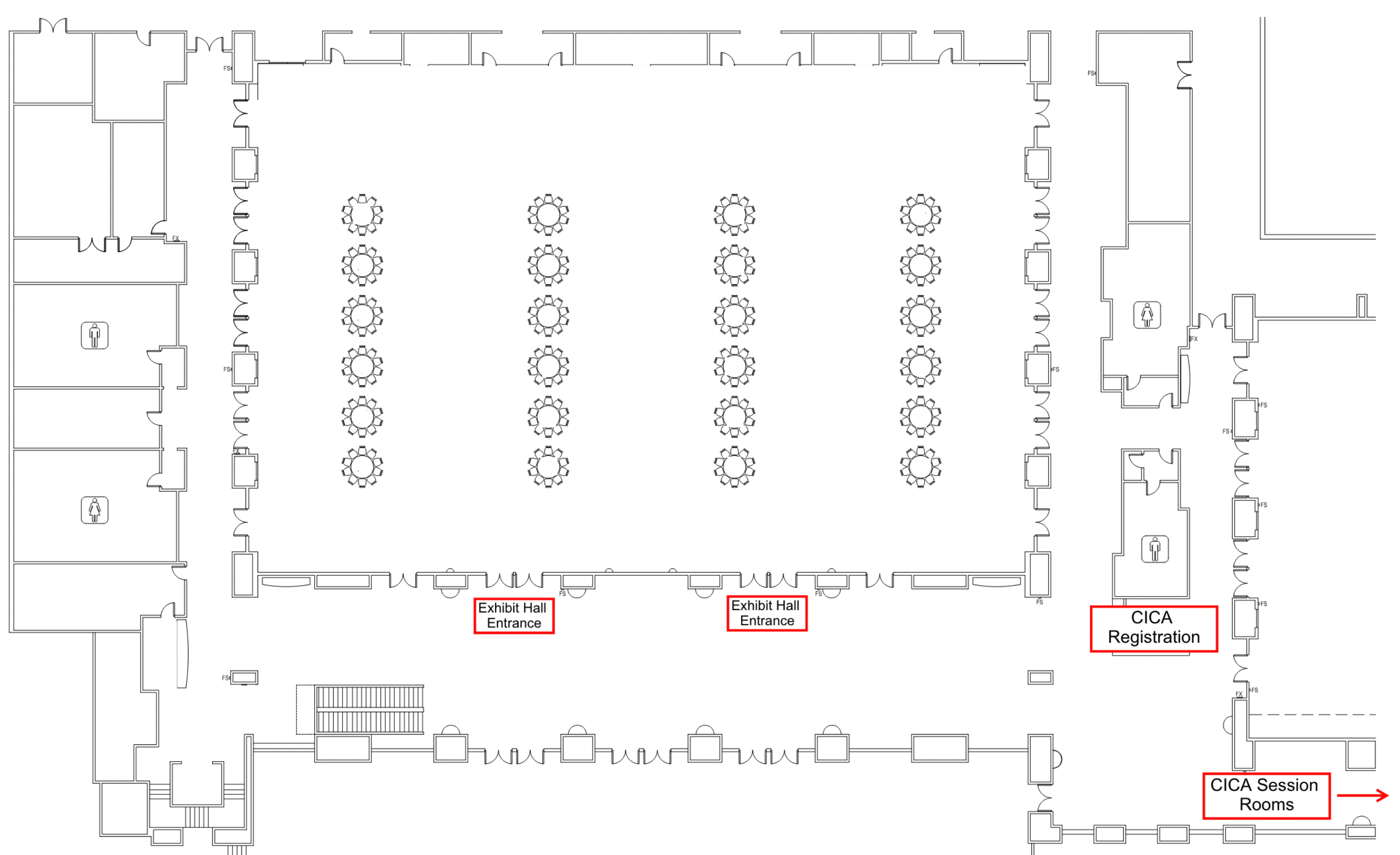 Nace Conference Floor Plan Venue Layout – 2024 IEEE International